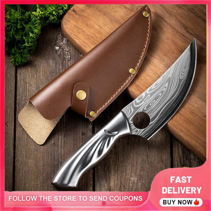 Boning Knife Professional Chef Butchering Knife Meat Cleaver Knife ...