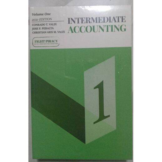 2021 edition INTERMEDIATE ACCOUNTING VOL.1 BY VALIX | Lazada PH 2021 edition INTERMEDIATE ACCOUNTING VOL.1 BY VALIX | Lazada PH