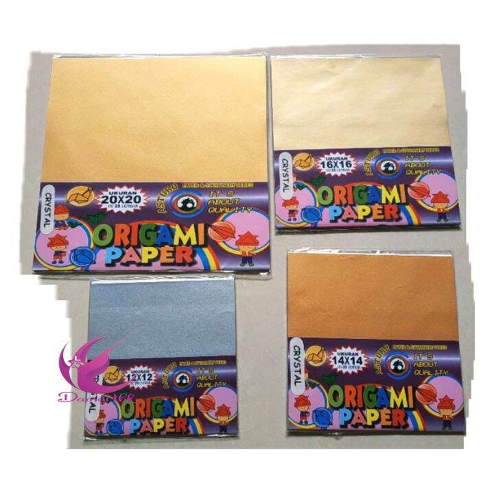 Kertas Lipat Origami Asturo Crystal | Lazada Indonesia