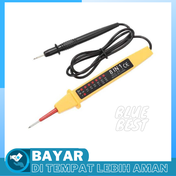 COD - TESTER LISTRIK PEN AC DC VOLTAGE METER DETECTOR 6-380V - VD808 ...