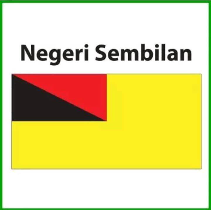 Negeri Sembilan Flag 3x6ft, Bendera Negeri Sembilan 3x6ft, Polymesh ...