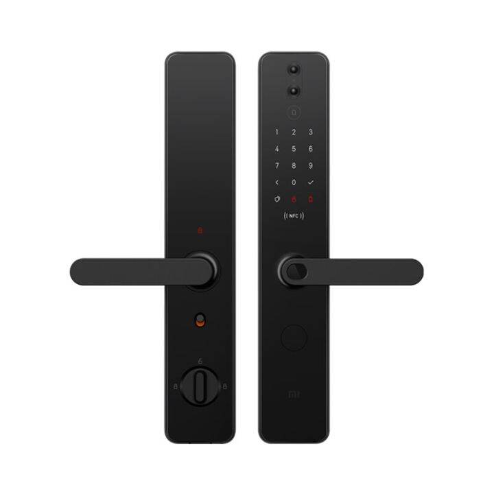 Xiaomi Mijia Smart Door Lock Pro Fingerprint Password NFC Unlock 1080P ...
