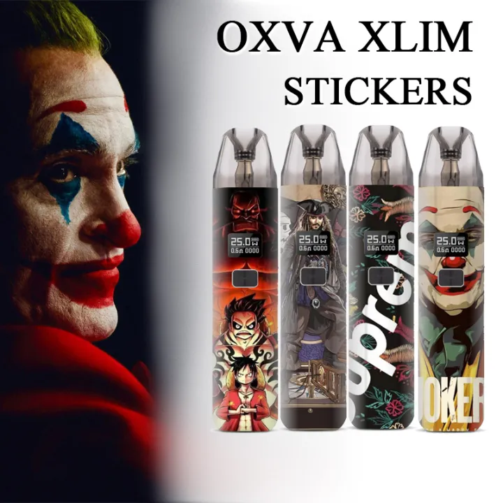 [ ship today ] oxva xlim case sticker v1 v2 waterproof sticker ...