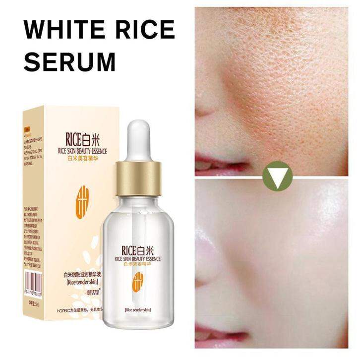 White Rice Serum Rice Skin Beauty Essence Rice White Skin Beauty ...