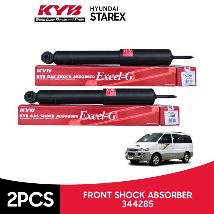 KYB Kayaba Excel G Shock Absorber Hyundai Starex 1997 - 2006 4WD Front - 344285 | Rear - 349158 ...