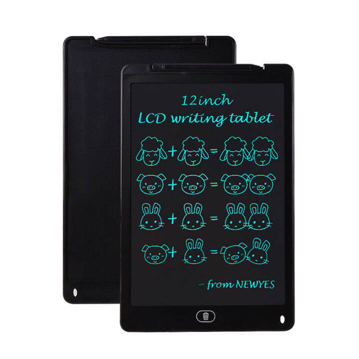 LCD Writing Tablet 12 Inch Colorful Screen Doodle & Scribbler Boards ...