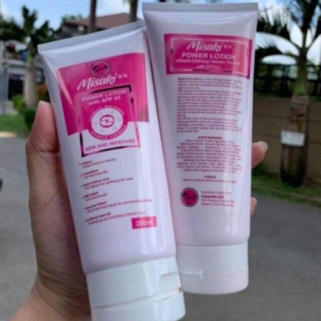 Original MISAKI POWER LOTION with SPF 65 aug 2022 expiration date with ...
