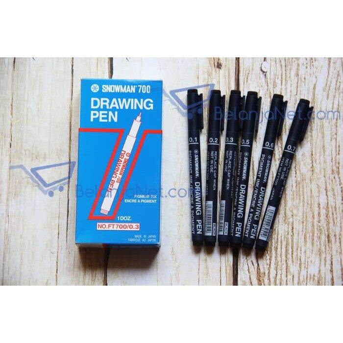 Drawing Pen Snowman 700 | Lazada Indonesia