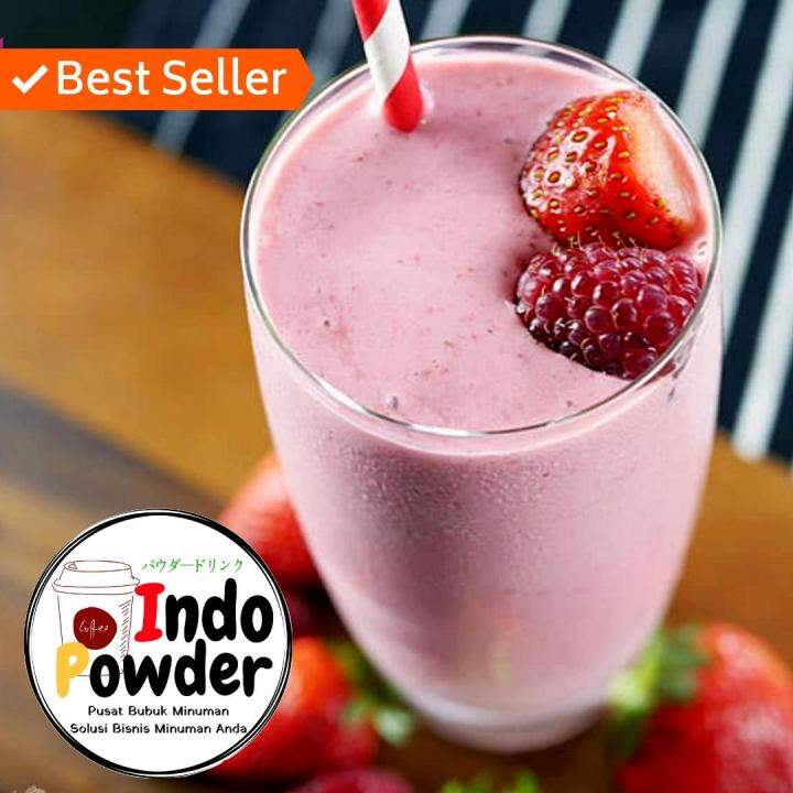 Strawberry Powder 1Kg - Bubuk Strawberry 1Kg - Bubuk Minuman Strawberry ...