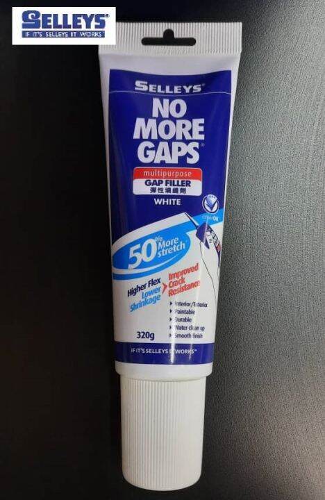 Selleys No More Gaps Multipurpose Gap Filler 320G (White) | Lazada