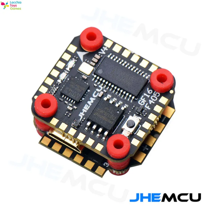 LT【ready stock】Jhemcu Gf16 16x16mm F405 13a Esc Brushless Fc Bec Flight ...