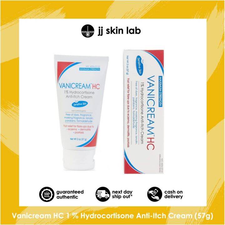 Vanicream HC 1 % Hydrocortisone Anti-Itch Cream (57g) | Lazada PH
