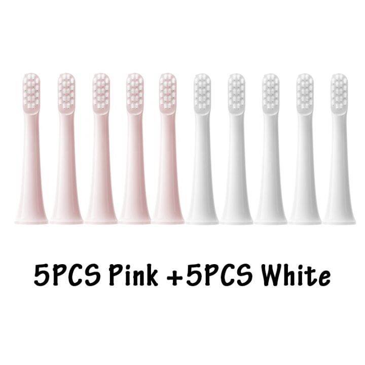 （Electric Toothbrushes）10PCS For XIAOMI MIJIA T100 Replacement Brush Heads Sonic Electric ...