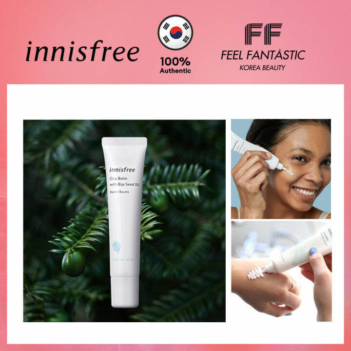 innisfree Cica Balm with Bija Seed Oil Face Gel Moisturizer Treatment ...