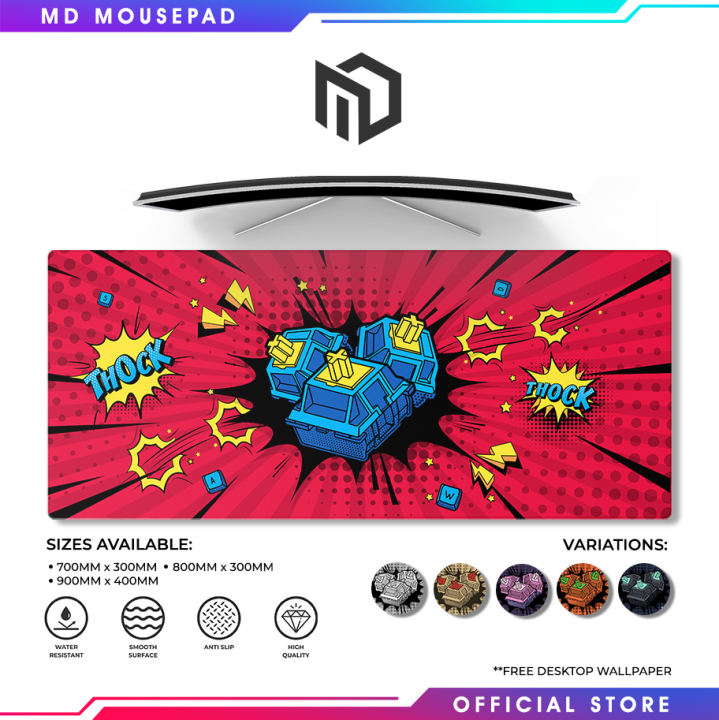 MD Mousepad | Switch Pop | Extended Mousepad | Large Gaming Mousepad ...