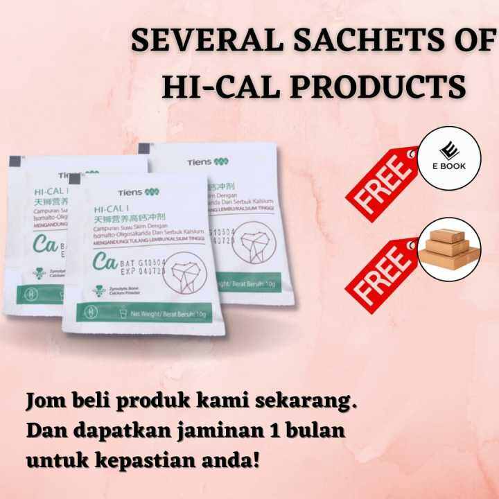 HI-CAL PER SACHET TIENS BERFUNGSI UNTUK MENGEKALKAN KESIHATAN TULANG ...