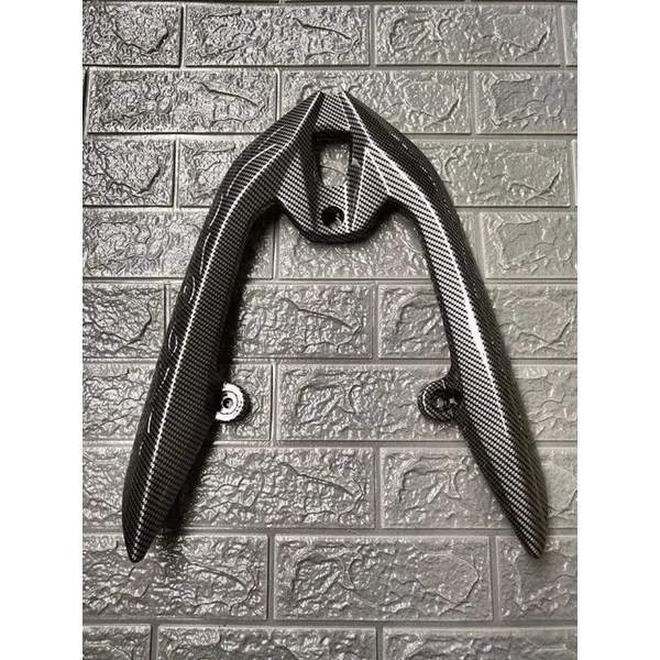 Grab bar carbon garnish original item - honda click v2 125 and 150 ...
