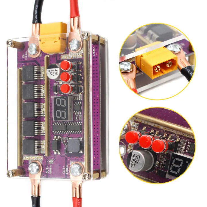 Spots Welding Machine Control Board 99 Gears Power 12V Adjustable Spot ...
