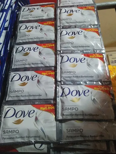 Shampoo Dove Dandruff Care Dove Abu Renceng isi 12 sachet x 9ml ...