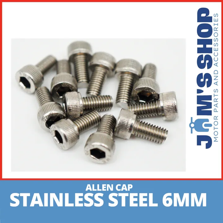 Authentic Stainless Allen Cap (5MM) | Allen Capscrew | Socket Head Bolt ...