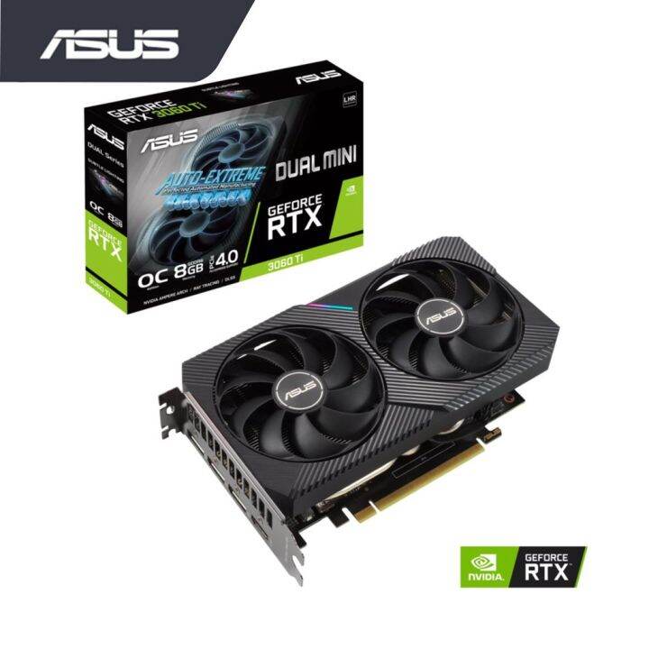 ASUS DUAL MINI GEFORCE RTX 3060TI OC 8GB GDDR6 (LHR) ( DUAL-RTX3060TI ...