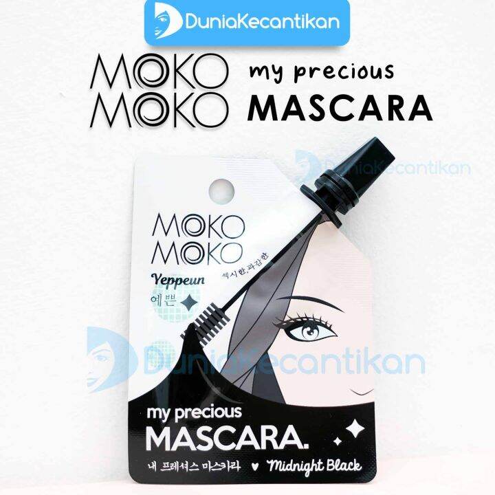 Moko Moko My Precious Mascara Midnight Black | Lazada Indonesia