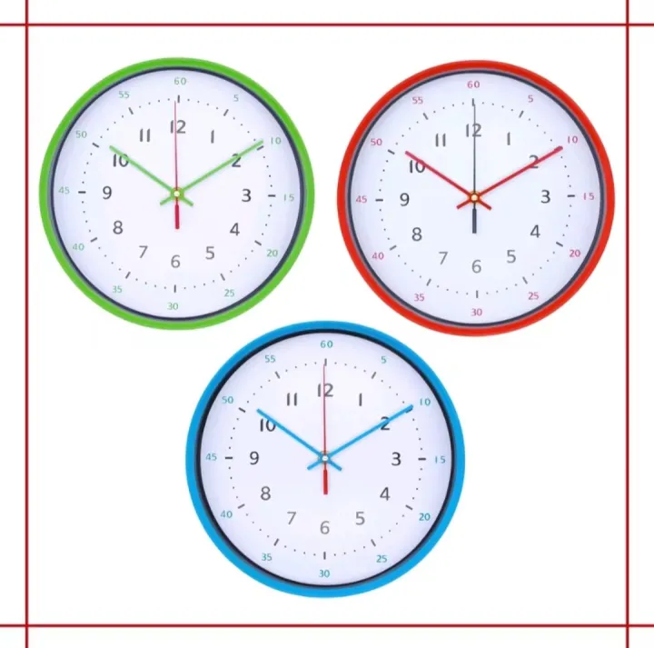 2A 10" QUARTZ WALL CLOCK (AP9966) | Lazada PH