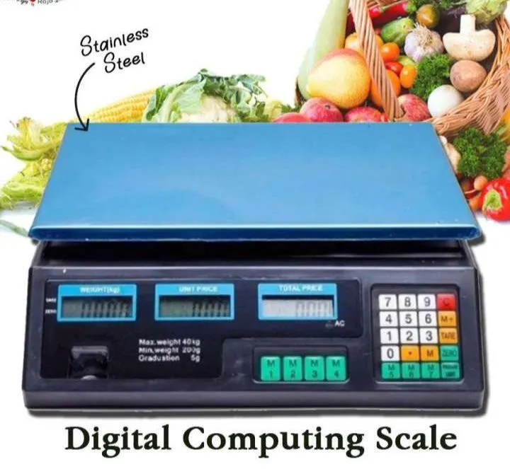 Rechargeable Digital price computing scale | Lazada PH