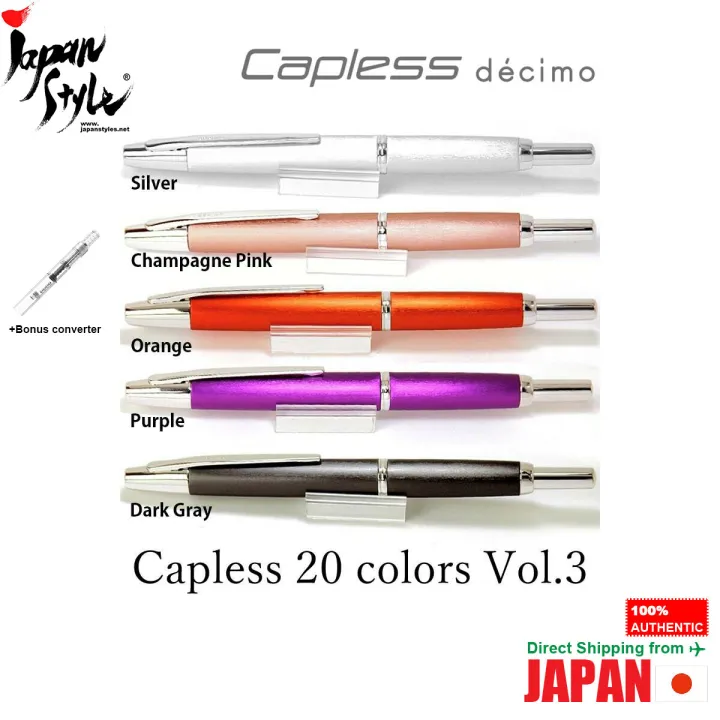 [100% original] JAPAN LIMITED Pilot NAMIKI Capless DECIMO Limited ...