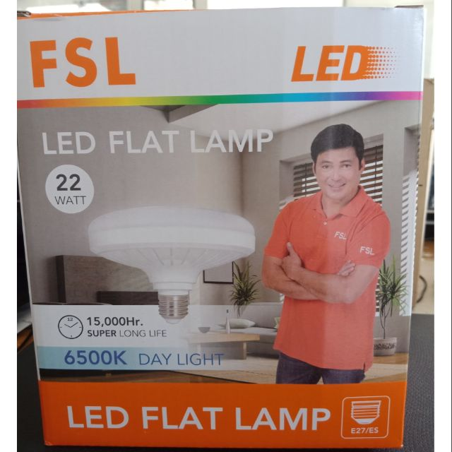 FSL LED FLAT LAMP 22W DAYLIGHT 6500K | Lazada PH
