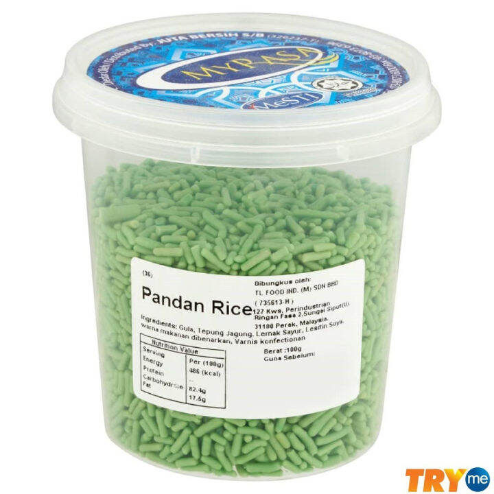 MyRasa Pandan Rice 100g | Lazada
