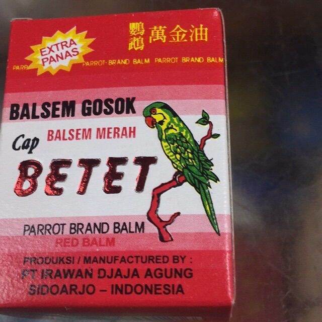 Betet Red Balm Made in Indonesia 17.5g | Lazada PH
