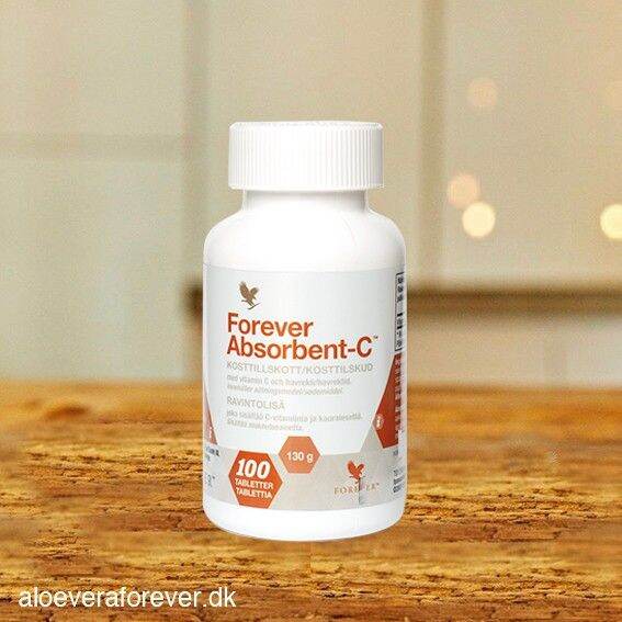 Forever Absorbent- C (100 Tablets) (130g)- Vitamin C in a Bonded Matrix ...