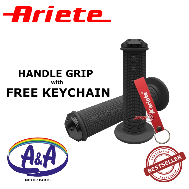 YAMAHA AEROX V2 | ARIETE HANDLE GRIP with FREE KEY CHAIN | COD | Lazada PH