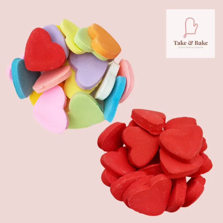Hearts in Mini-Cups (Edible Cake Topper) 2 Designs) | Lazada PH