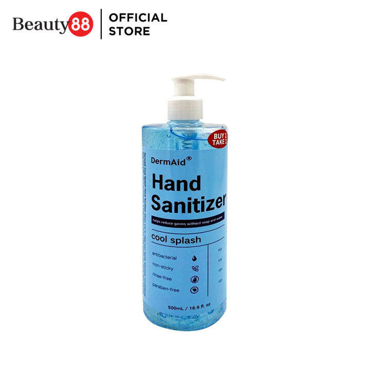 Dermaid Antibac Hand Sanitizer 500ml B1T1 - Cool Splash | Lazada PH