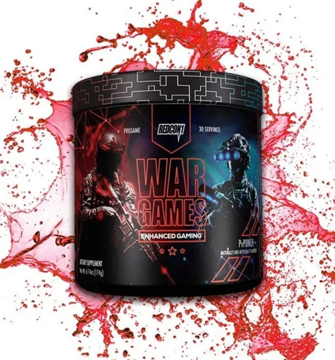 Redcon1 - War Games PvPunch (30 Servings) Gaming Supplement - Nootropic ...