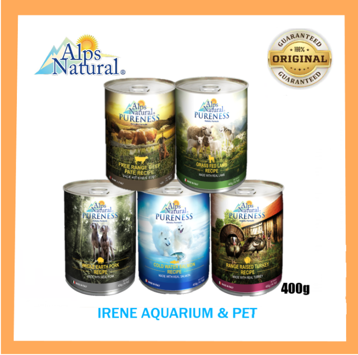 Alps Natural Pureness Dog Can Food 400g | Lazada