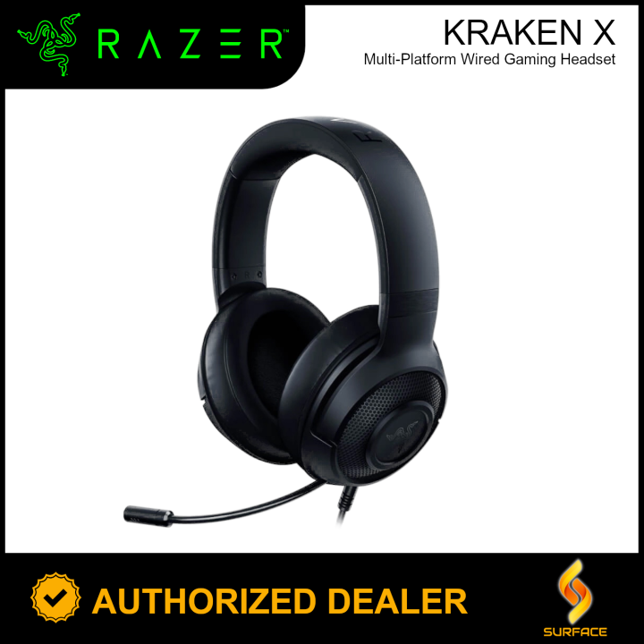 Razer Kraken X Multi-Platform Wired Over-the-Ear Gaming Headset | Lazada PH