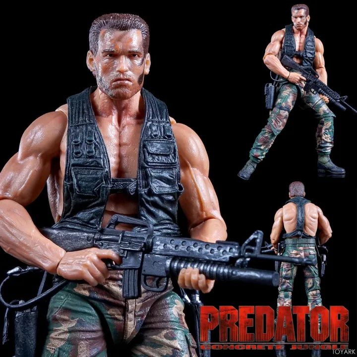 Model โมเดล Figure Action Predator พรีเดเตอร์ คนไม่ใช่คน 1987 Jungle ...