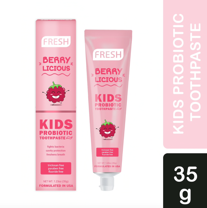FRESH Kids Probiotic Toothpaste Berrylicious 35g | Lazada PH