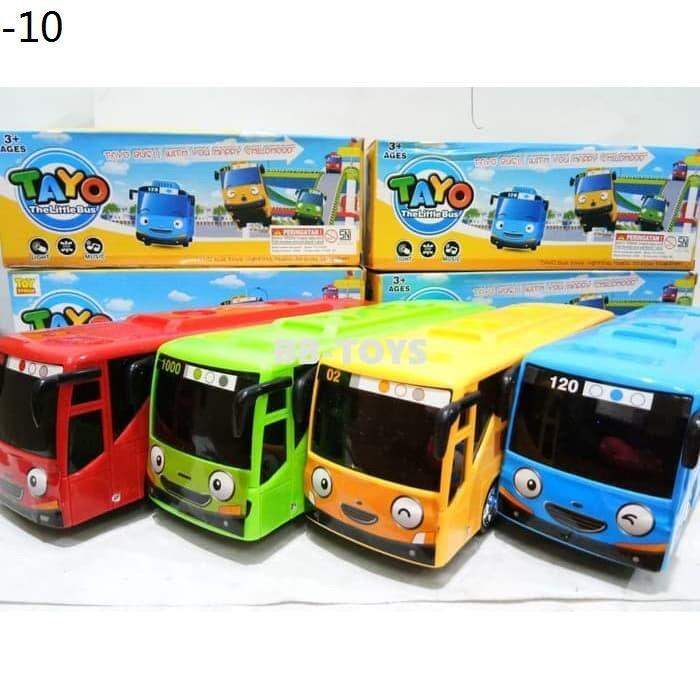 1-3 Bas Tayo Tayo Bus Tayo Bas With LED Light and Sound Mainan Budak ...