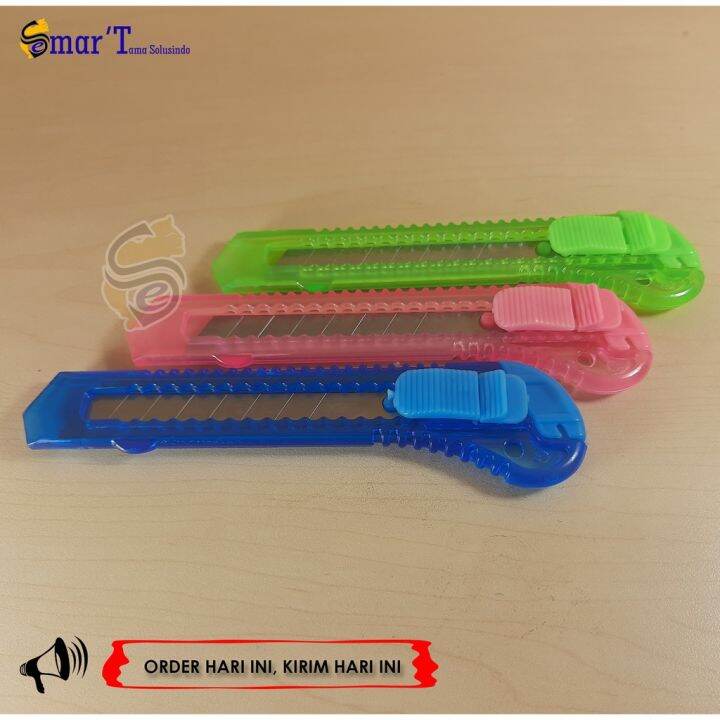 Pisau Cutter Besar / Cutter Plastik Murah | Lazada Indonesia