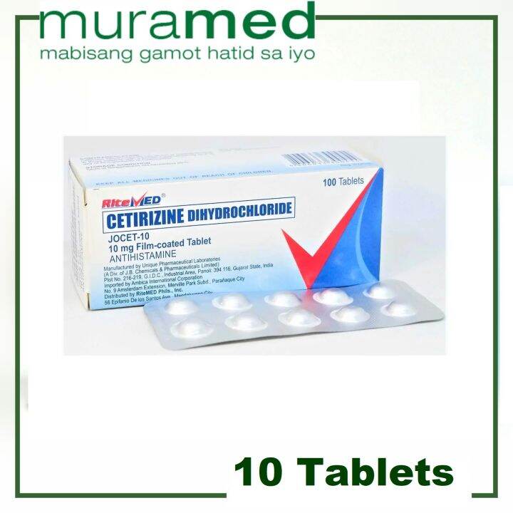 Ritemed Cetirizine Tablet 10's | Lazada PH