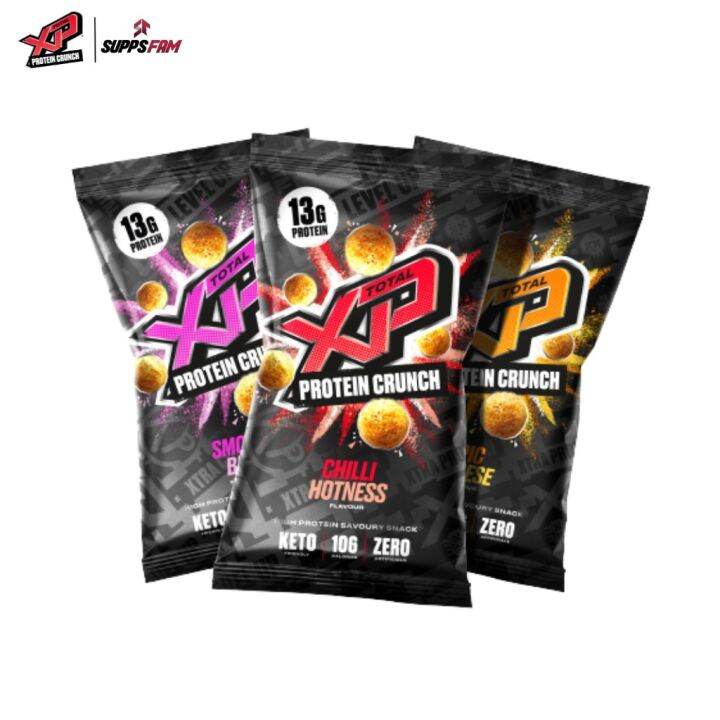 Total Xp Protein Crunch 55 High Keto-Friendly Low Carb Snack | Lazada PH