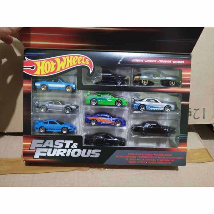 HOTWHEELS FAST AND FURIOUS PACK ISI 10 ORIGINAL MATTEL | Lazada Indonesia