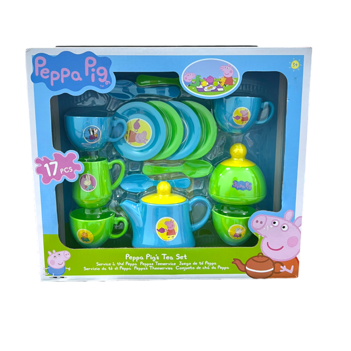 [คูปองลดเพิ่ม 11%] Peppa Pig Tea Set ของเล่นชุดน้ำชา | Lazada.co.th