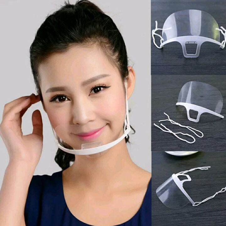 SUPERMARKET IMPORT EXPORT Masker Masak Mask Mika Transparan Restoran ...