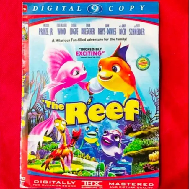 KASET DVD FILM BIOSJOP ANAK ANAK THE REEF -FILM KARTUN IKAN | Lazada ...