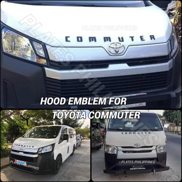 TOYOTA COMMUTER HIGH QUALITY CAR HOOD EMBLEM | Lazada PH